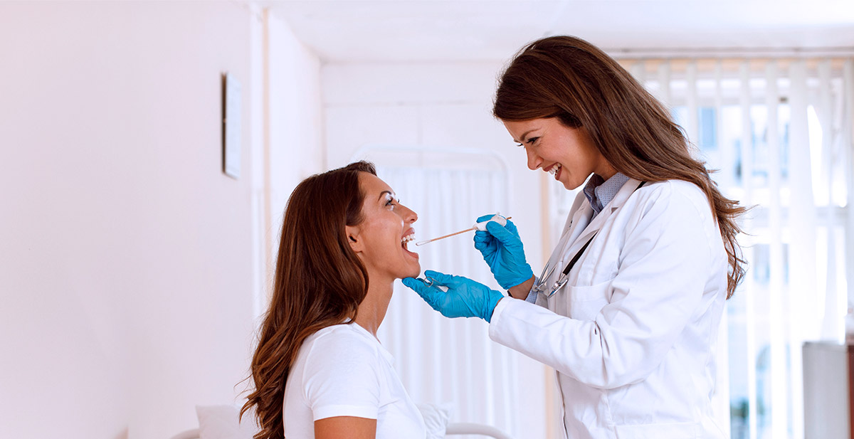 Hisopado de fauces en CentraLab - CentraLab - Tu laboratorio siempre cerca